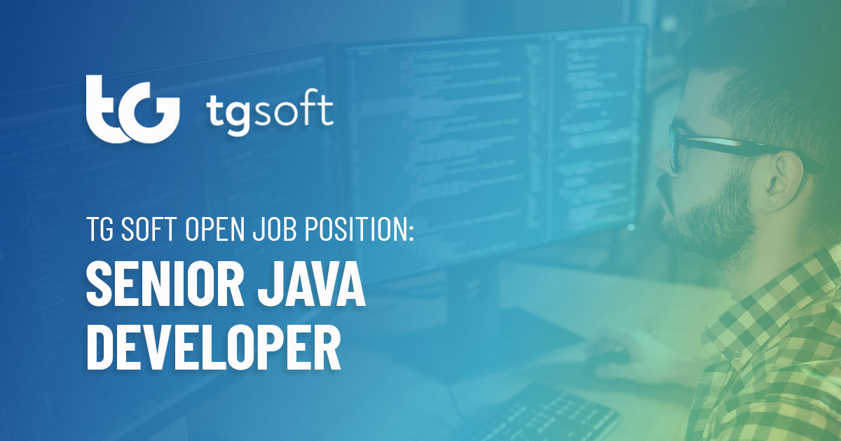 SENIOR JAVA DEVELOPER - TG Soft
